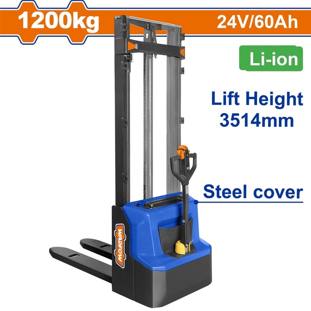 ΠΕΡΟΝΟΦΟΡΟ ΑΝΥΨΩΤΙΚΟ WADFOW 1.200Kg / 3514mm / Li-ion 24V-60Ah - NLF ...